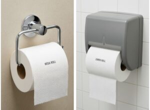 Toilet Paper Roll Size Guide: Mega vs. Jumbo vs. Standard (Chart) - Top ...